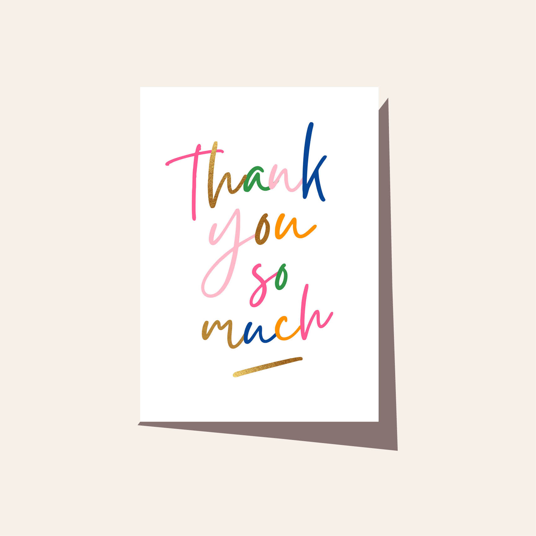 Wholesale Thank You Script - Elm Paper - Fieldfolio