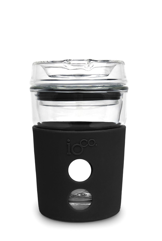 Wholesale IOco 4oz Piccolo Reusable Glass Coffee Travel Cup - Black ...