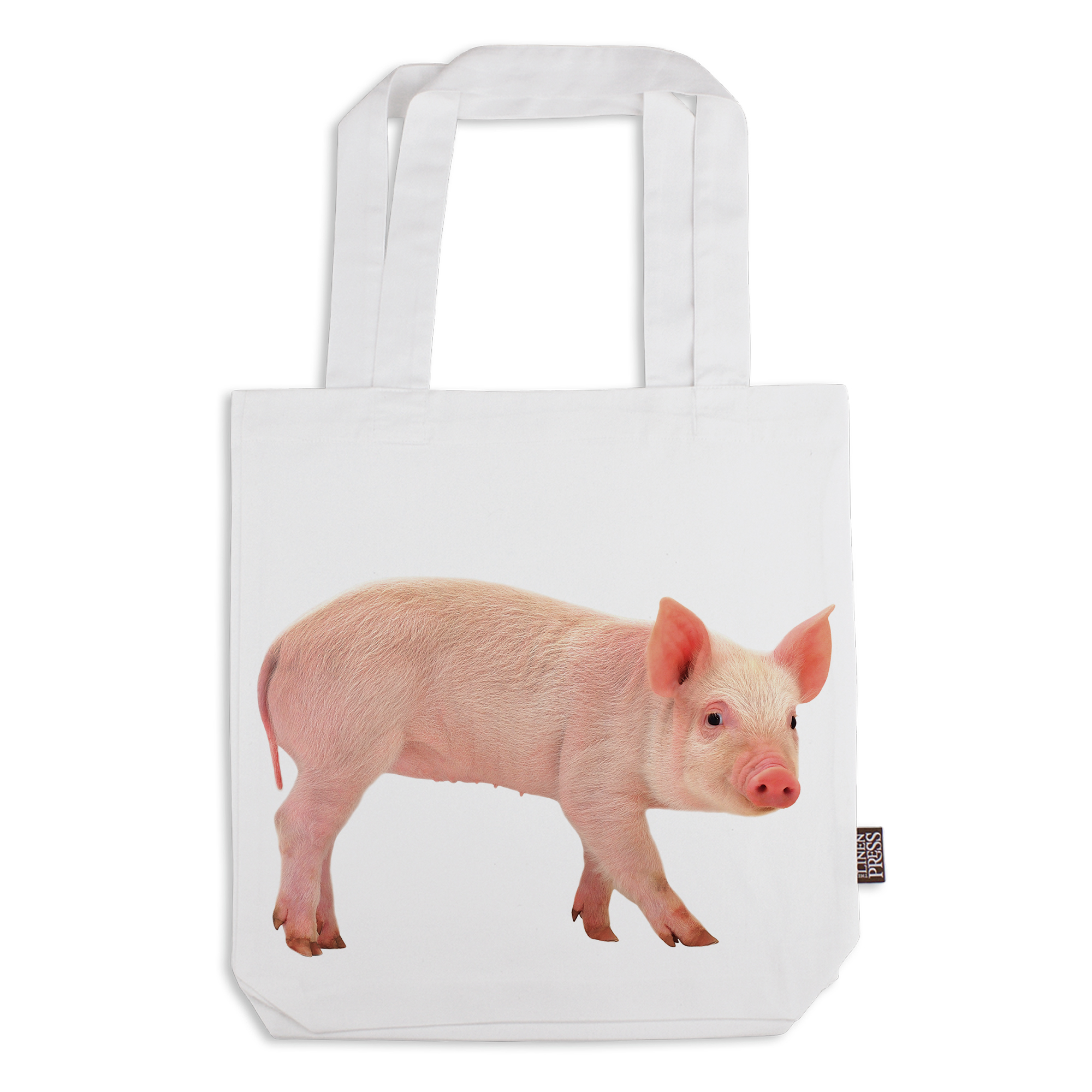 Wholesale Organic Cotton Tote Bag - Pig - The Linen Press - Fieldfolio