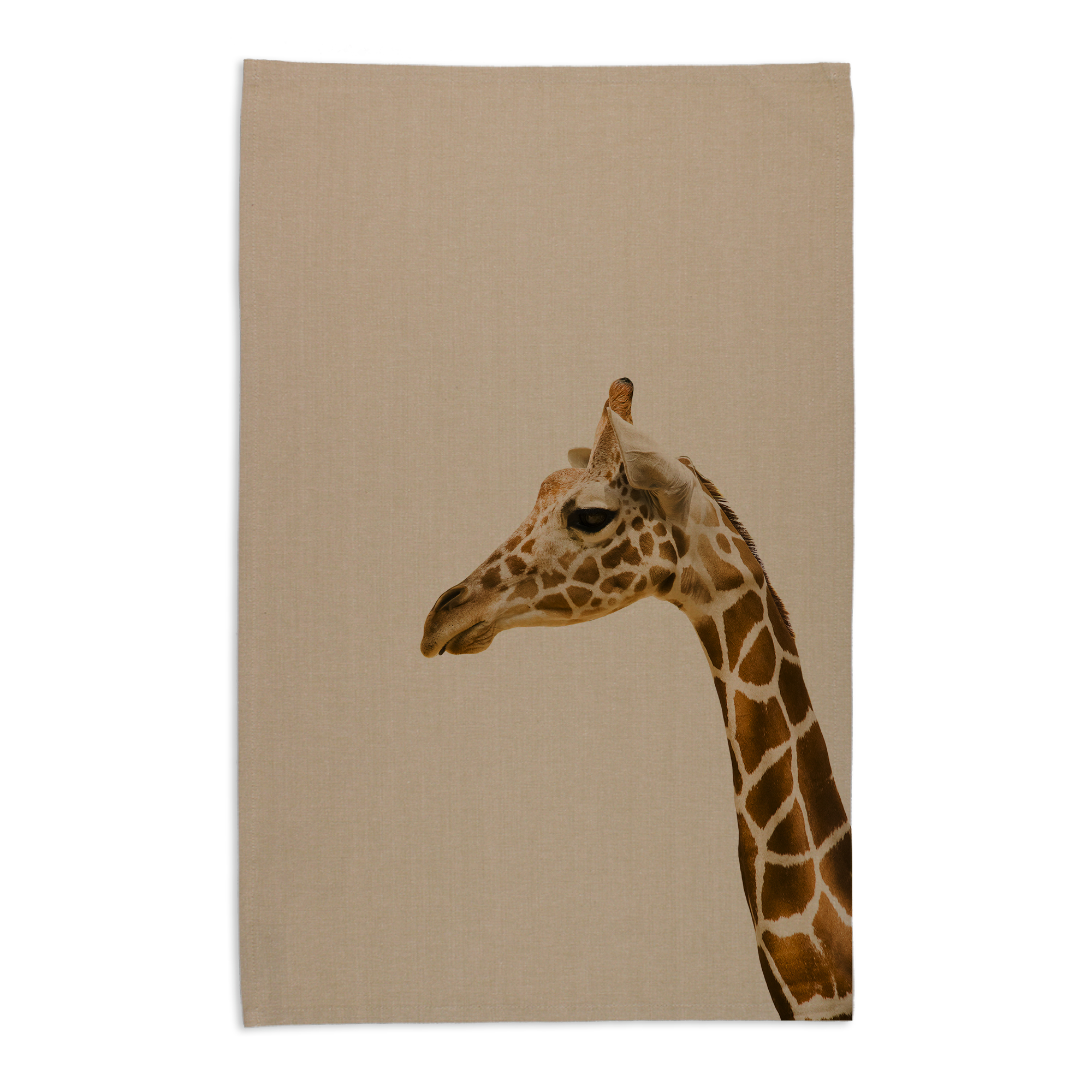 Wholesale Organic Cotton Tea Towel - Giraffe - BRANDED Ideas - Fieldfolio