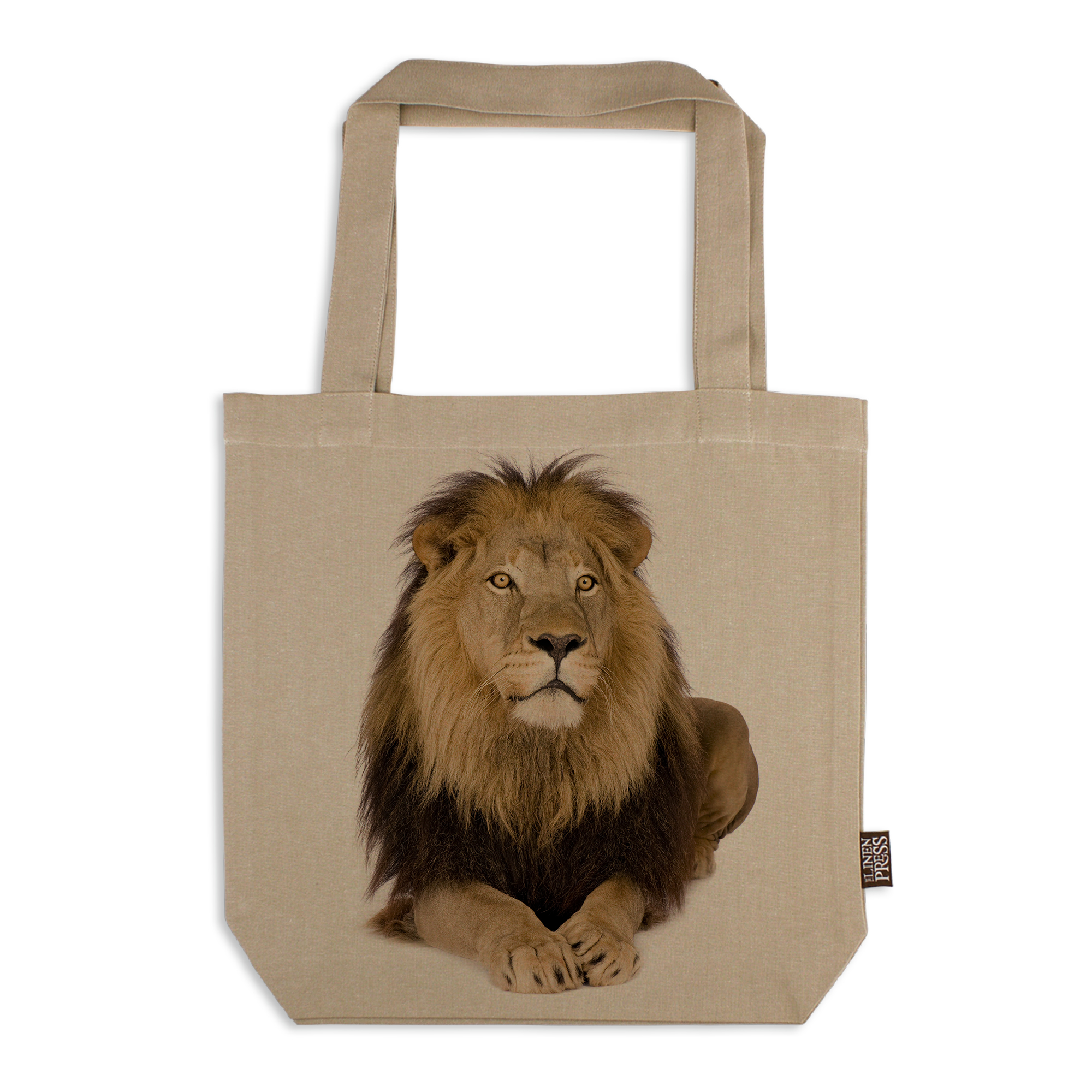 Wholesale Organic Cotton Tote Bag - Lion - BRANDED Ideas - Fieldfolio