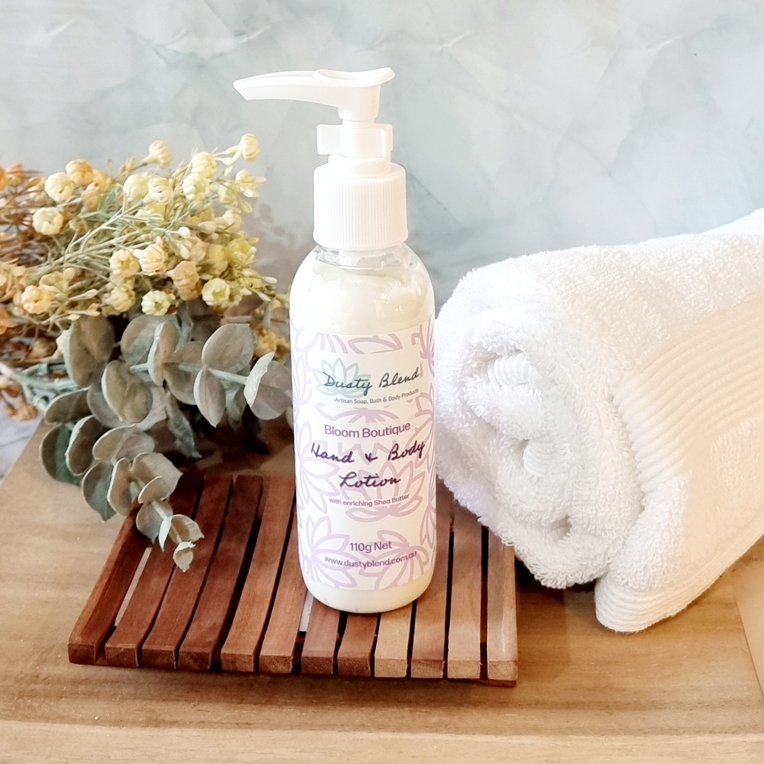 Wholesale Hand and Body Lotion - Bloom Boutique - Dusty Blend - Fieldfolio