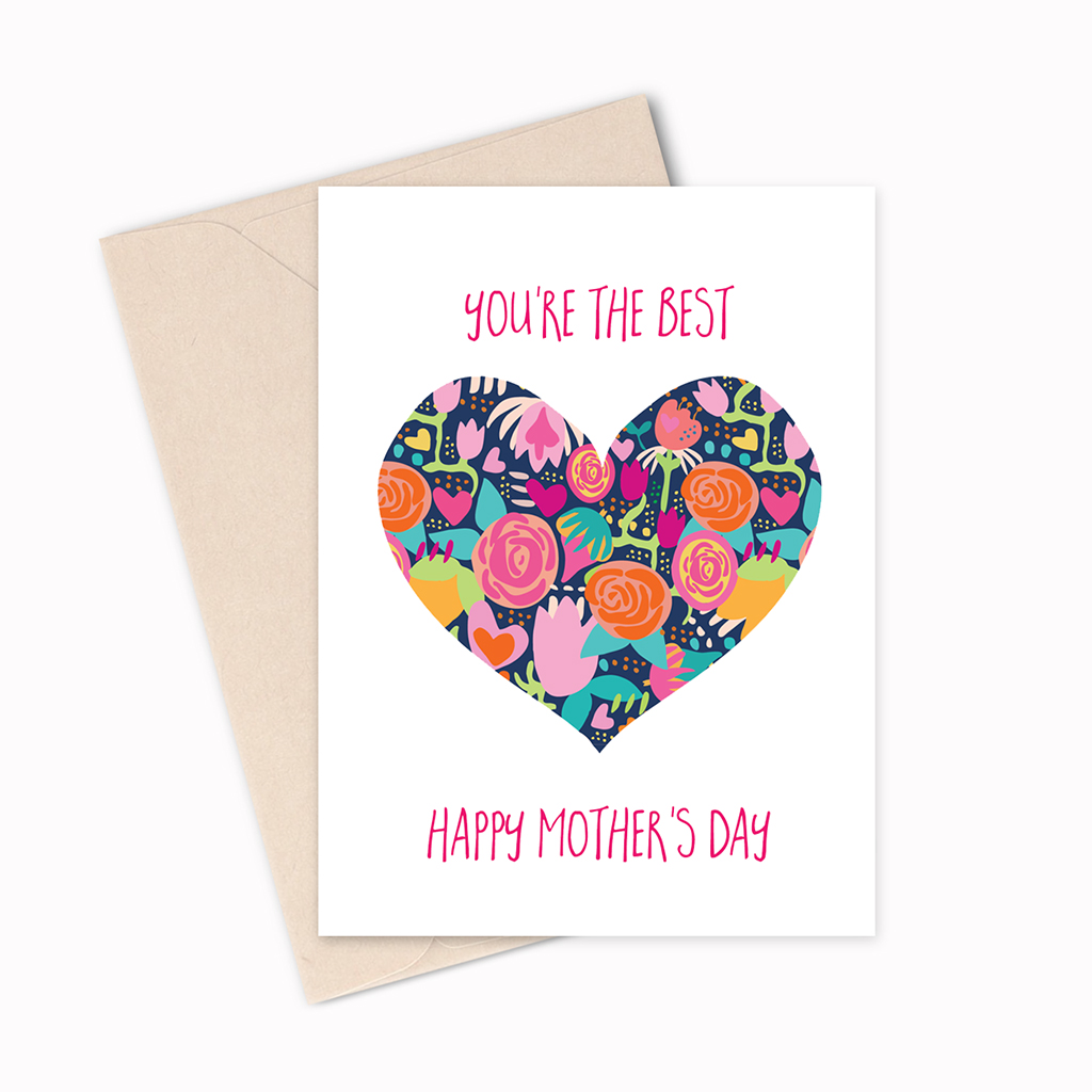 Wholesale Mother's Day Card - You're the Best - Happy Mother's Day ...