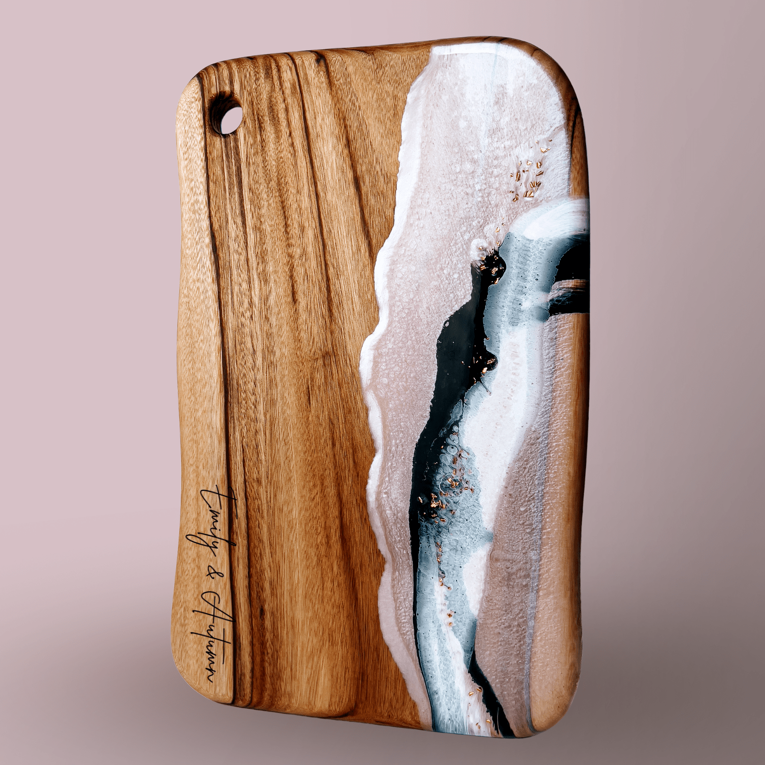 Wholesale Large Dusty Pink Chopping Board - The Fifth Design - Fieldfolio