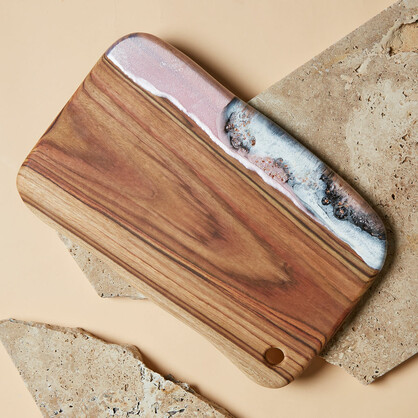 Wholesale Large Dusty Pink Chopping Board - The Fifth Design - Fieldfolio