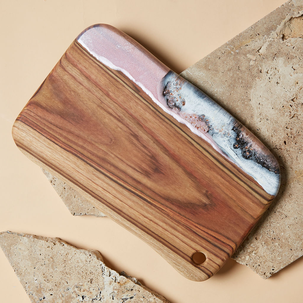 Wholesale Large Dusty Pink Chopping Board - The Fifth Design - Fieldfolio