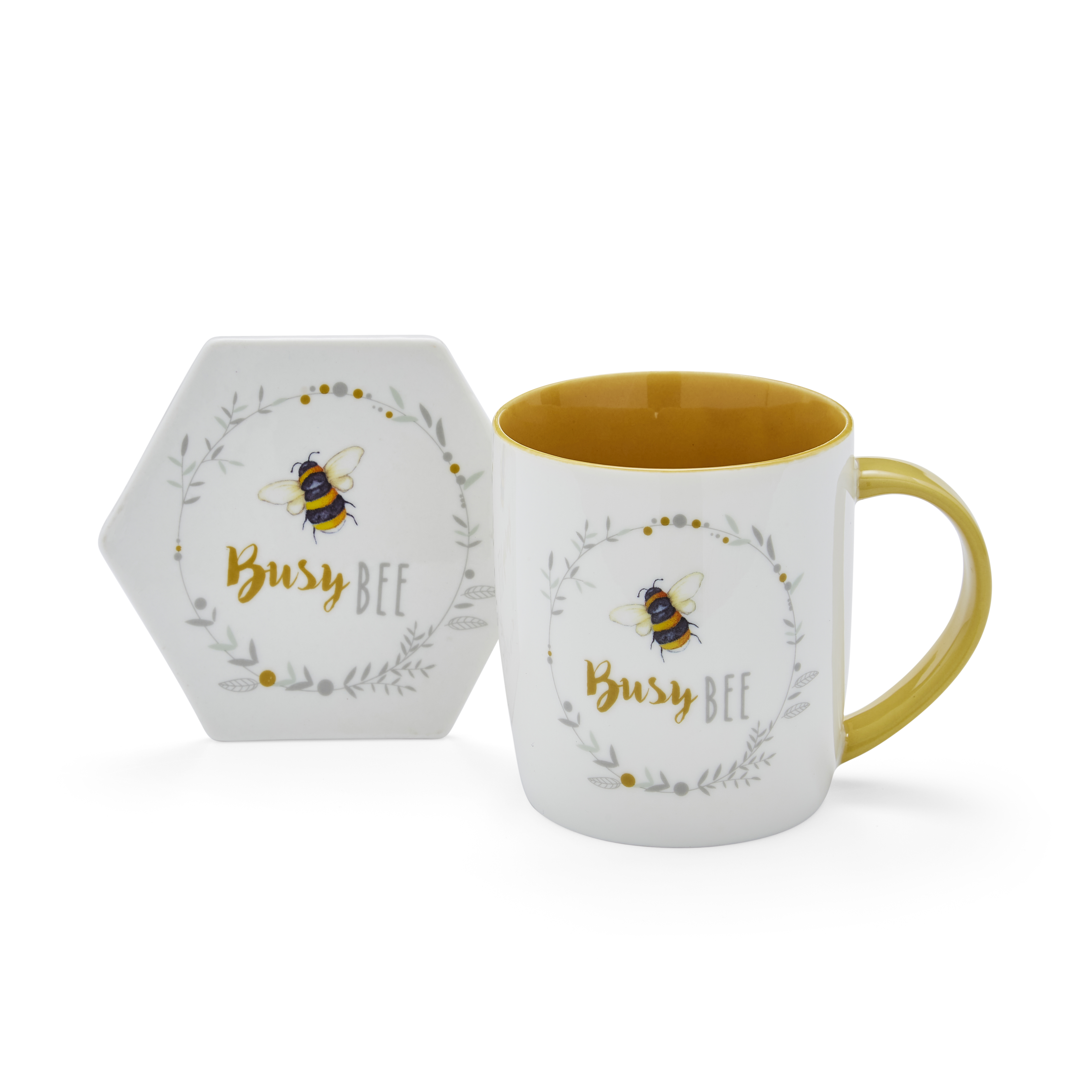 Wholesale BUMBLE BEES -Busy Bee Gift Mug & Coaster Set - Shivachi ...