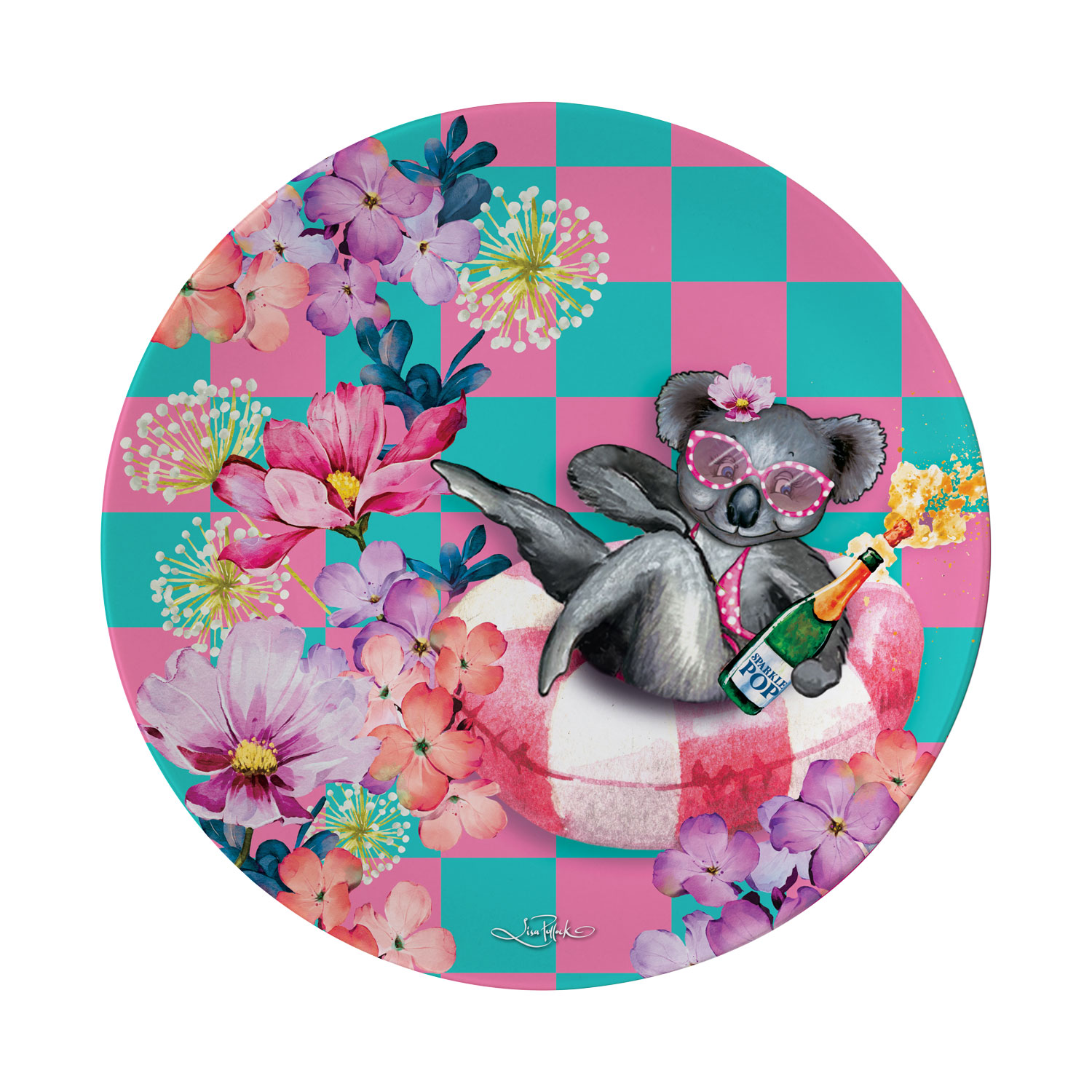 Wholesale MPLT06 Alfresco Plates Set Koala Pool Party - Lisa Pollock ...