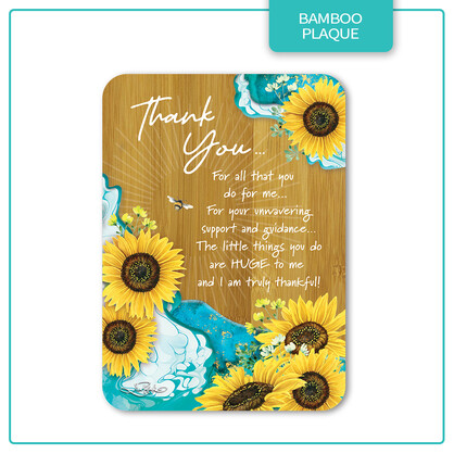 Wholesale BAP77 Plaque Thank you - Bee Sunny - Lisa Pollock Australian ...
