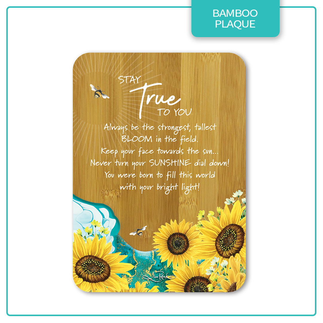 Wholesale BAP78 Plaque Stay True - Bee Sunny - Lisa Pollock Australian ...