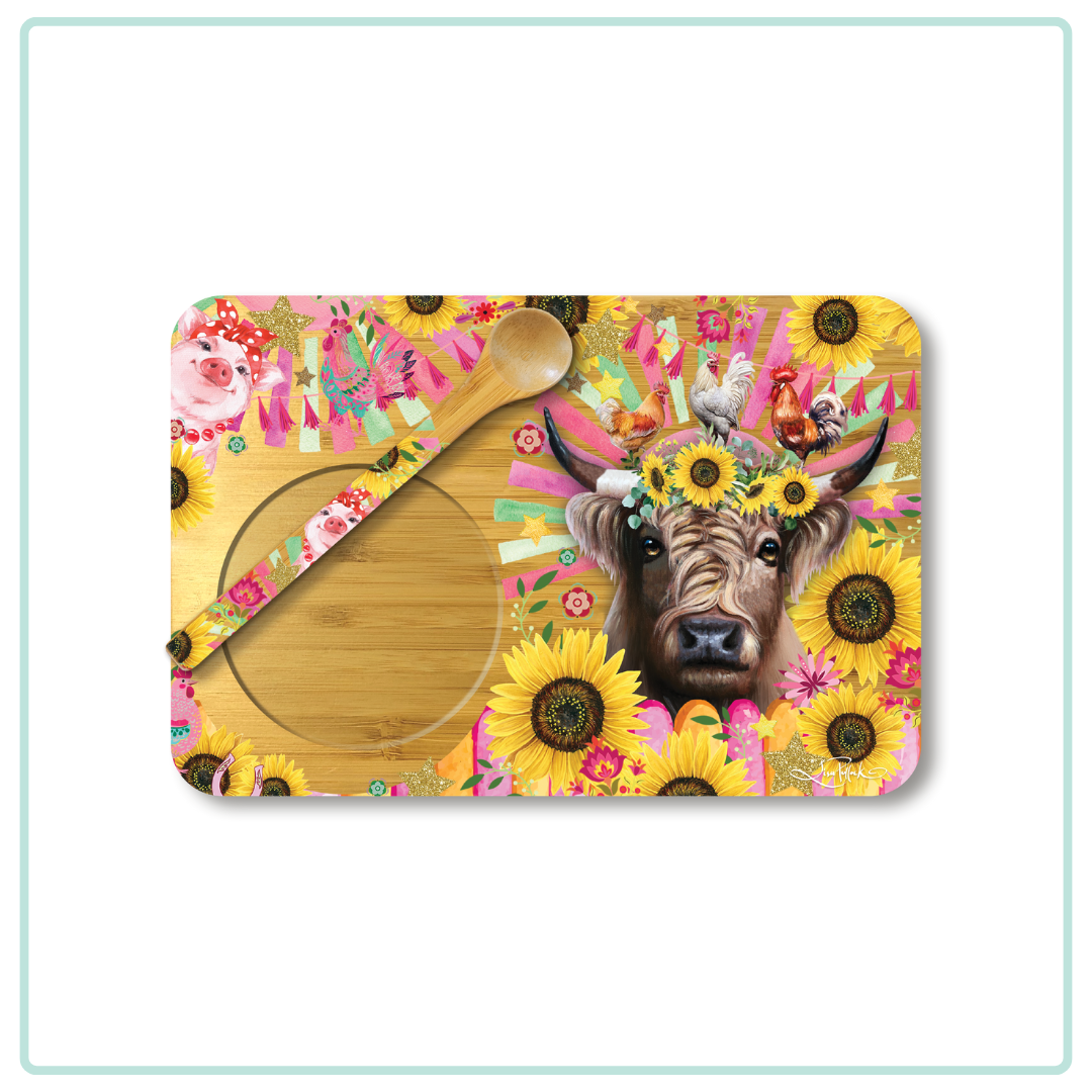 Wholesale T4143 Tea Time Carnival Cow - Lisa Pollock Australian Artist ...