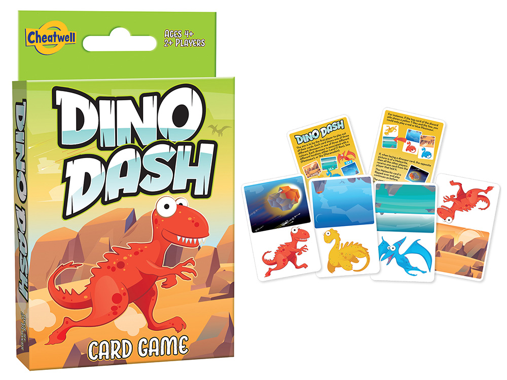 Wholesale DINO DASH Cretaceous Card Game - JEDKO GAMES - Fieldfolio