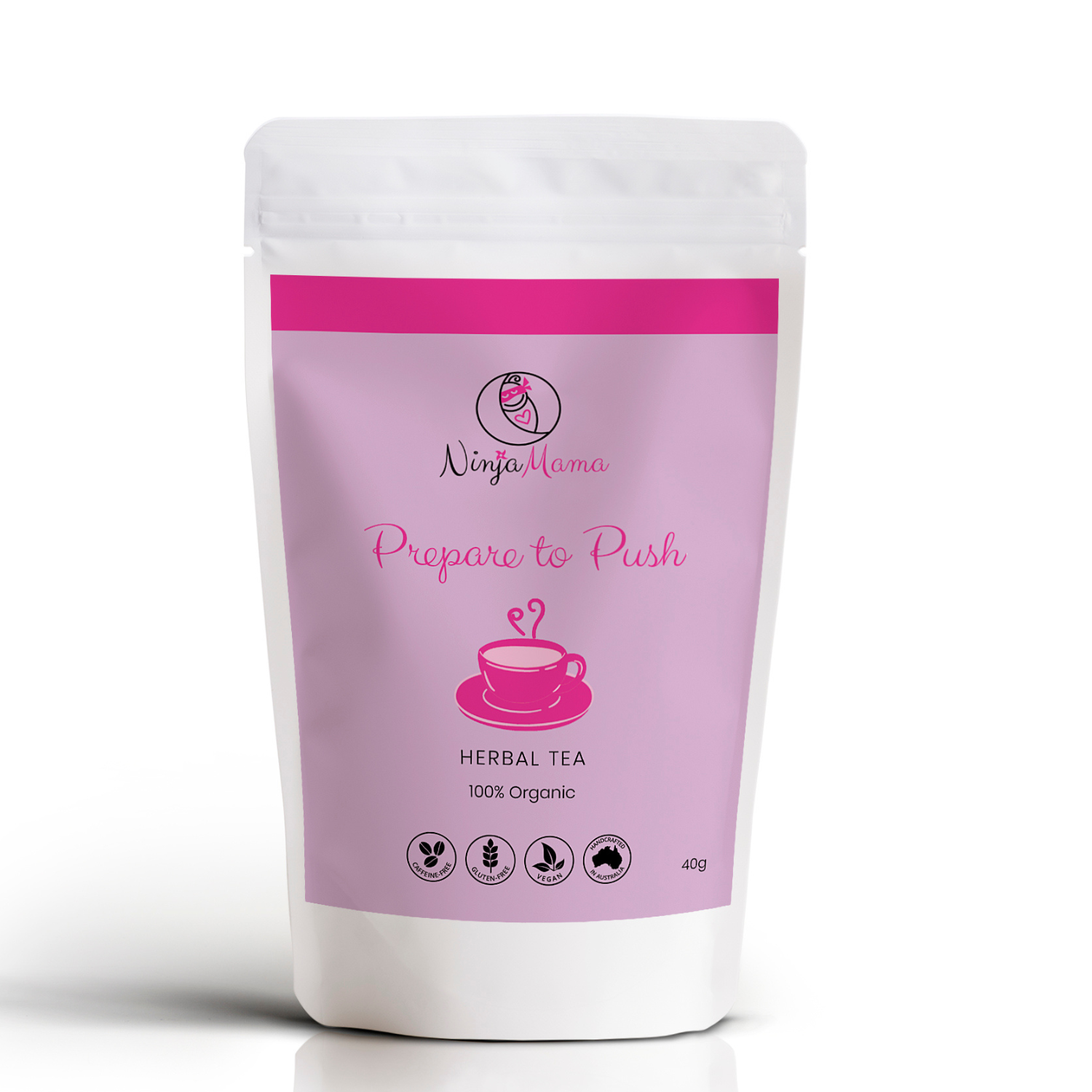Wholesale Ninja Mama Prepare to Push Loose Leaf Raspberry Leaf Tea 40g ...