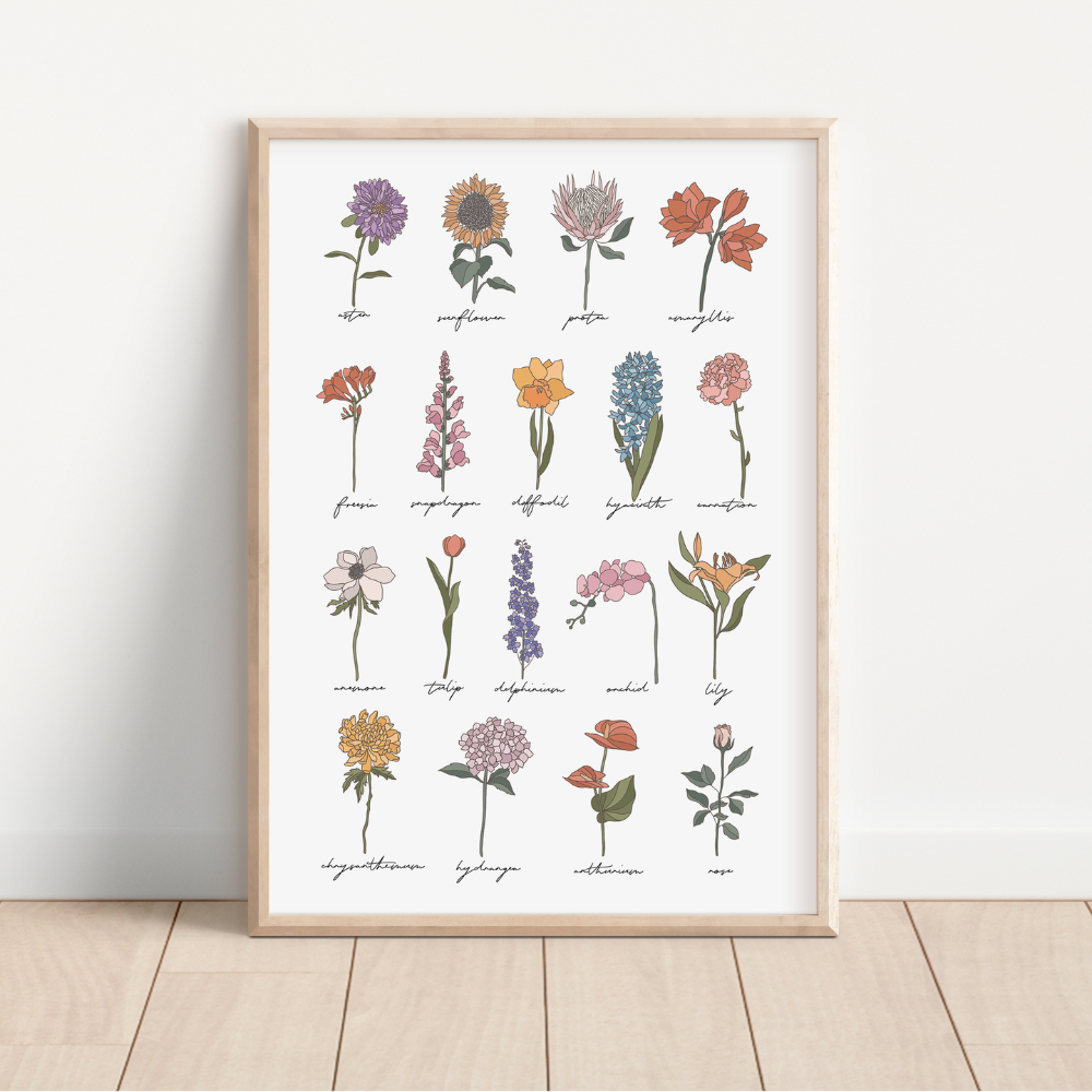 Wholesale Lapin + Wolf | The Botanicals | Art Print - Lapin + Wolf ...