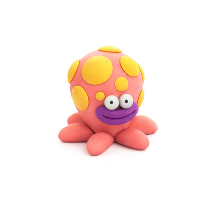 Wholesale HEY CLAY, OCTOPUS, 3 CANS - Logical Toys & Gifts Ltd - Fieldfolio