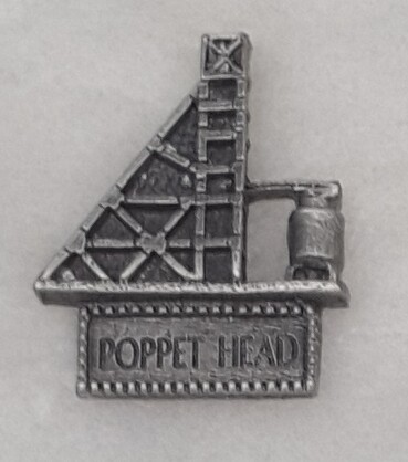 Wholesale POPPET HEAD Badge - Australian Tourist Souvenirs - Fieldfolio