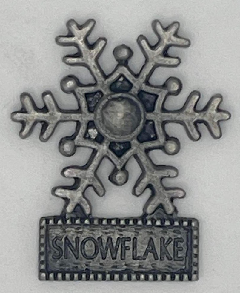 Wholesale SNOWFLAKE 1 Badge - Australian Tourist Souvenirs - Fieldfolio