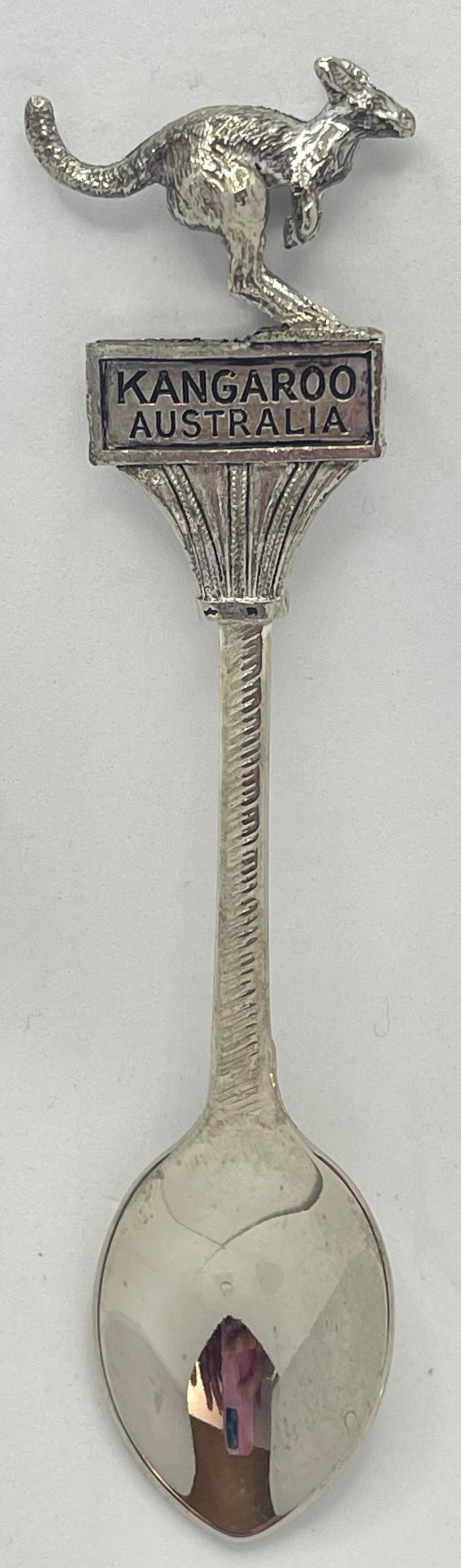 Wholesale KANGAROO LEAPING Steel Spoon - Australian Tourist Souvenirs ...