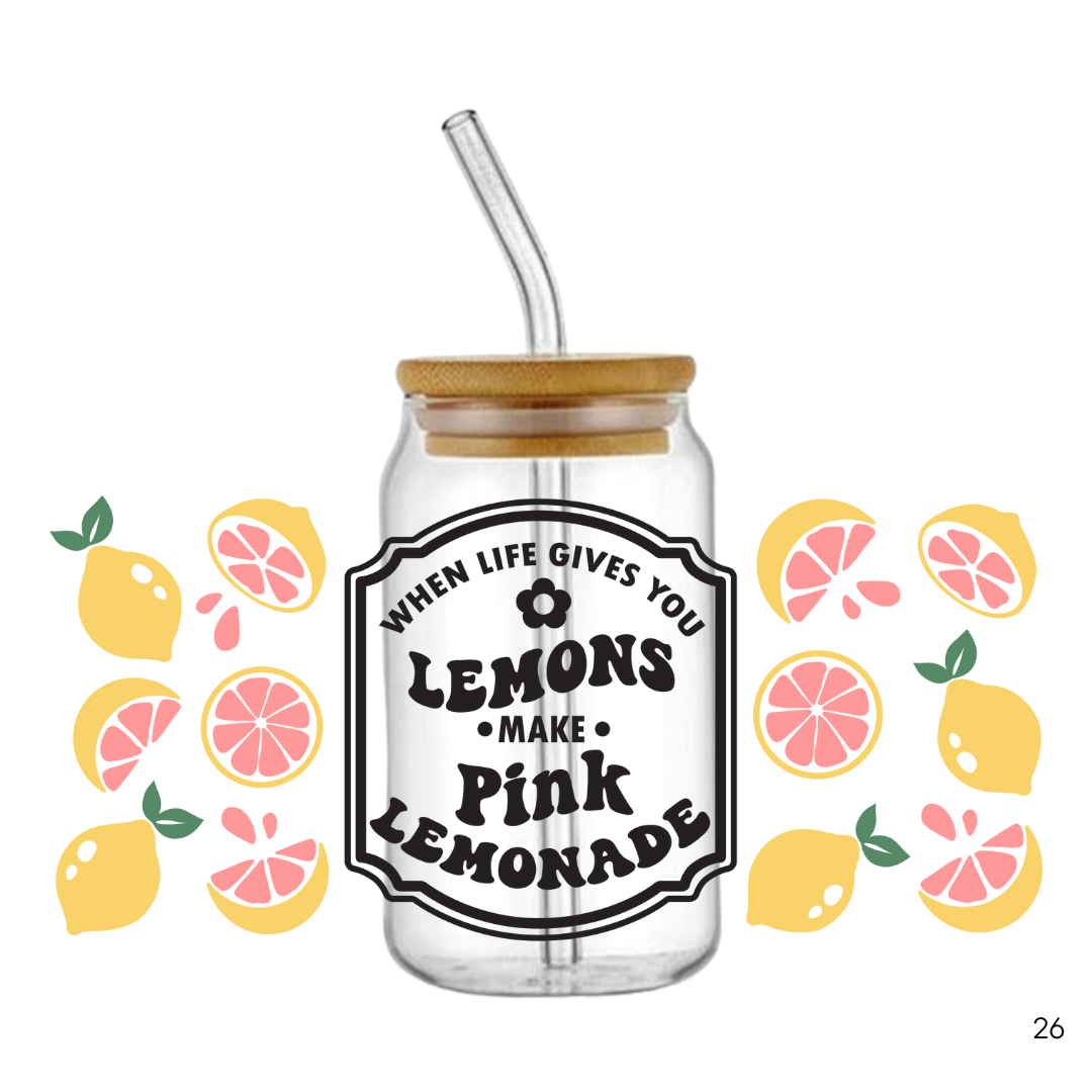 Wholesale Pink Lemonade Tumbler - Simple Chic Designs - Fieldfolio