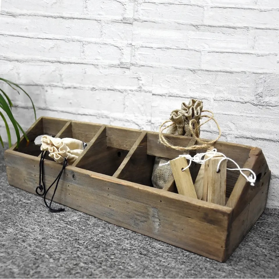 Wholesale Homestead Wooden Compartment Tray - Baxter & Co Home - Fieldfolio