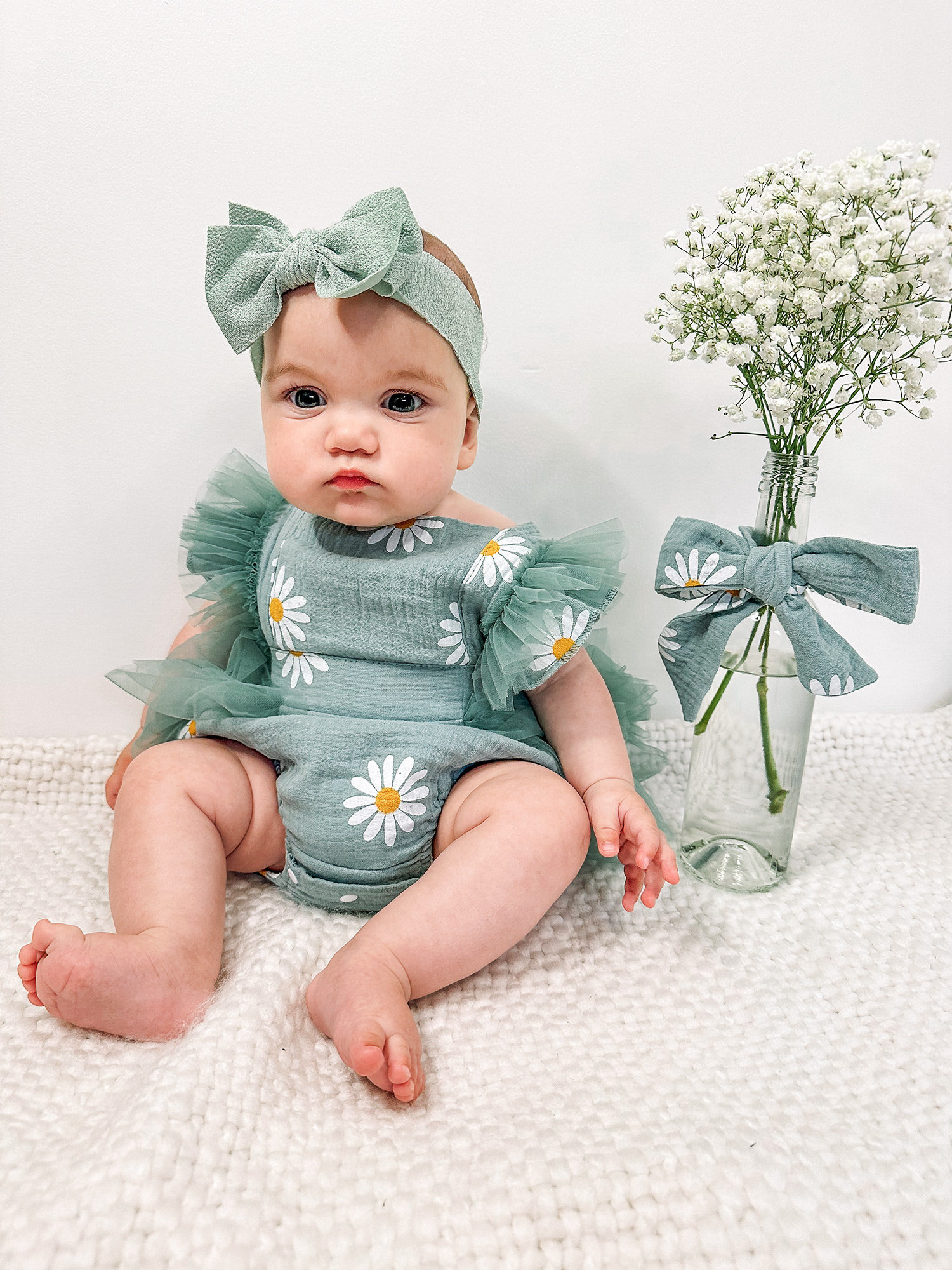 Wholesale Daisy Dance Baby Romper - Before & Ever Kids - Fieldfolio