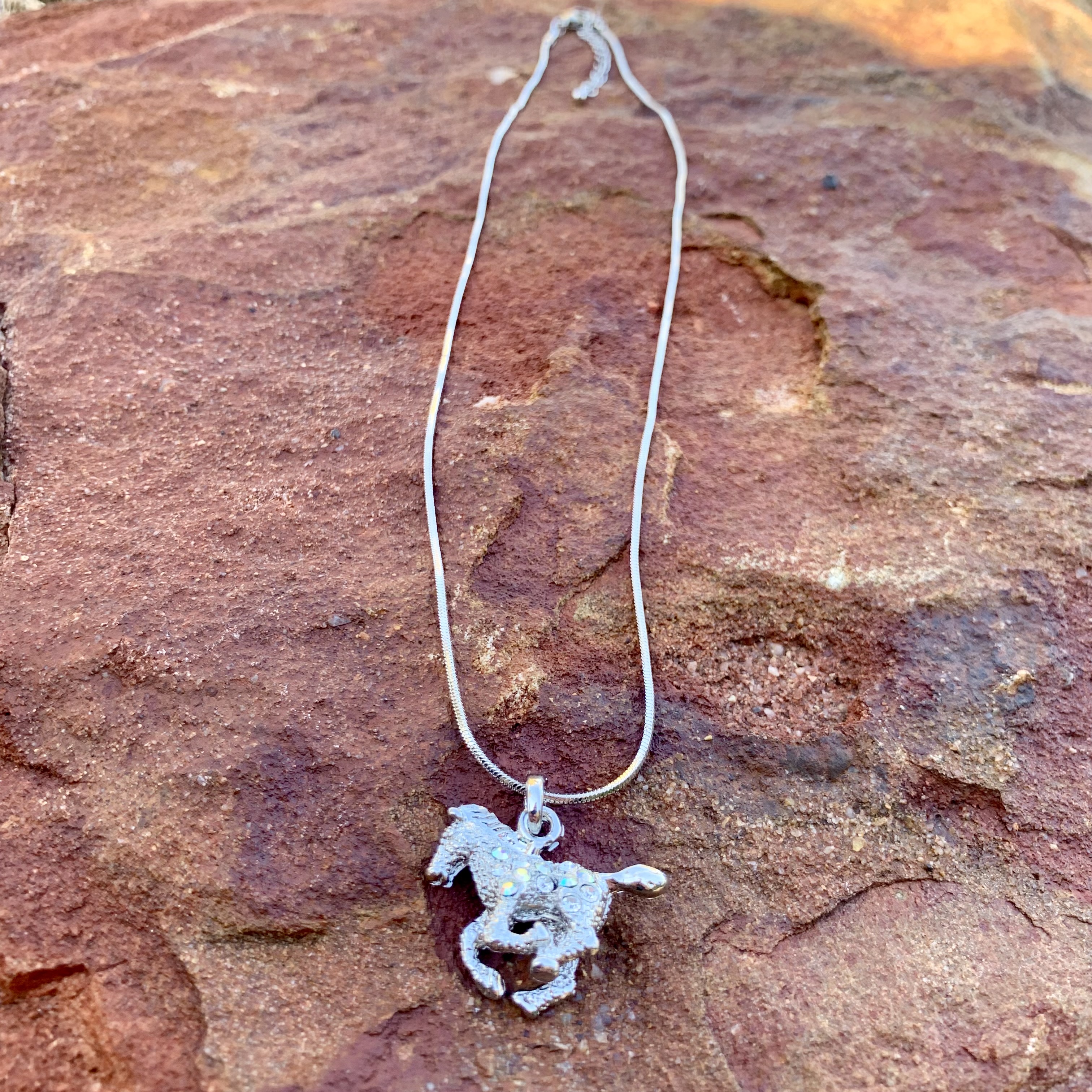 Wholesale SILVER HORSE PENDANT AB STONES - Tulmur Holdings Pty Ltd ...