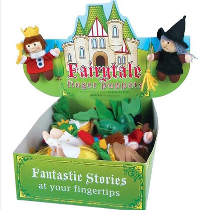 Wholesale Fairy Tale Finger Puppets - New Dimension Oz - Fieldfolio