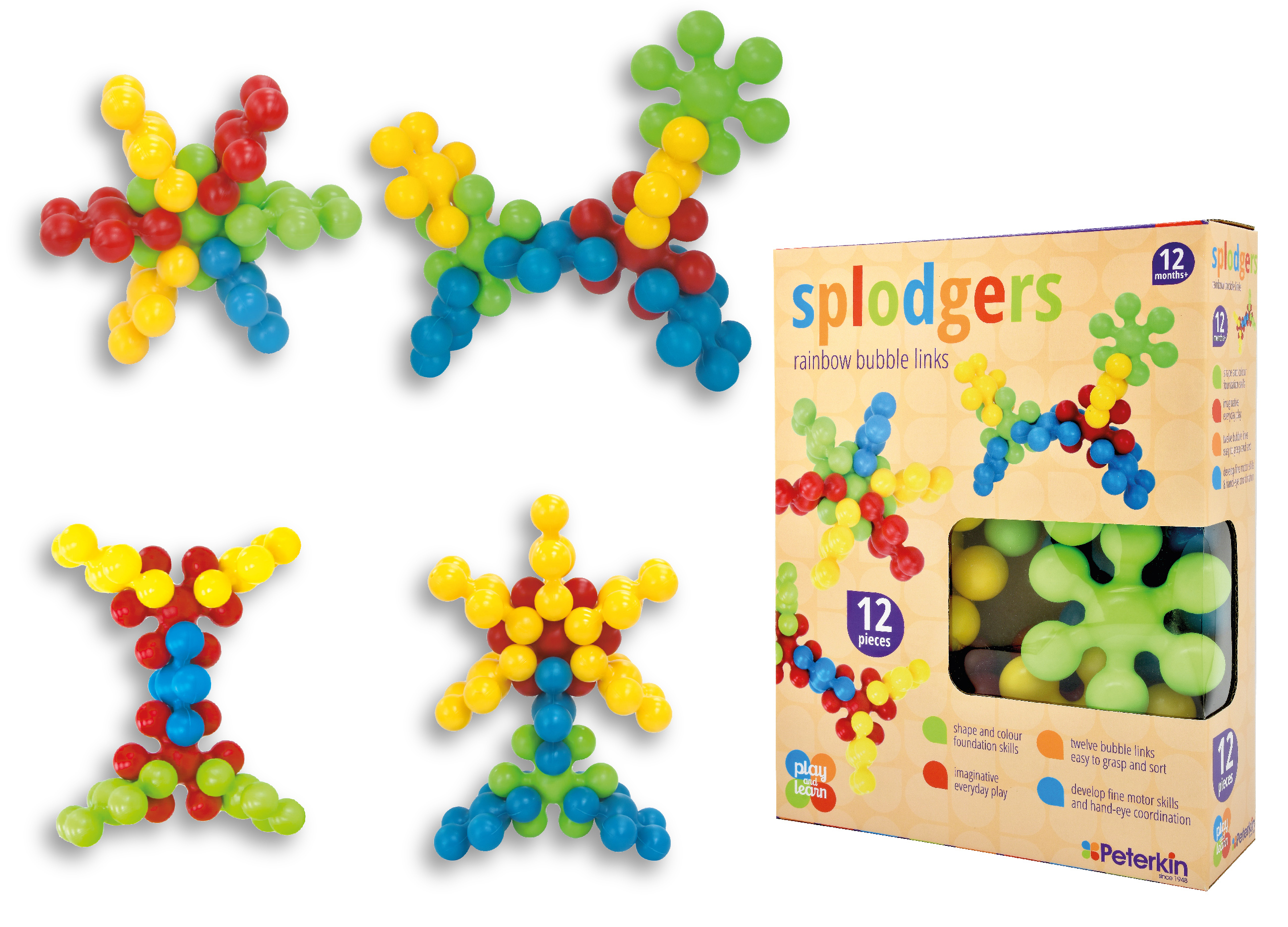 Wholesale Play and Learn - Splodgers Bubble Links - New Dimension Oz ...