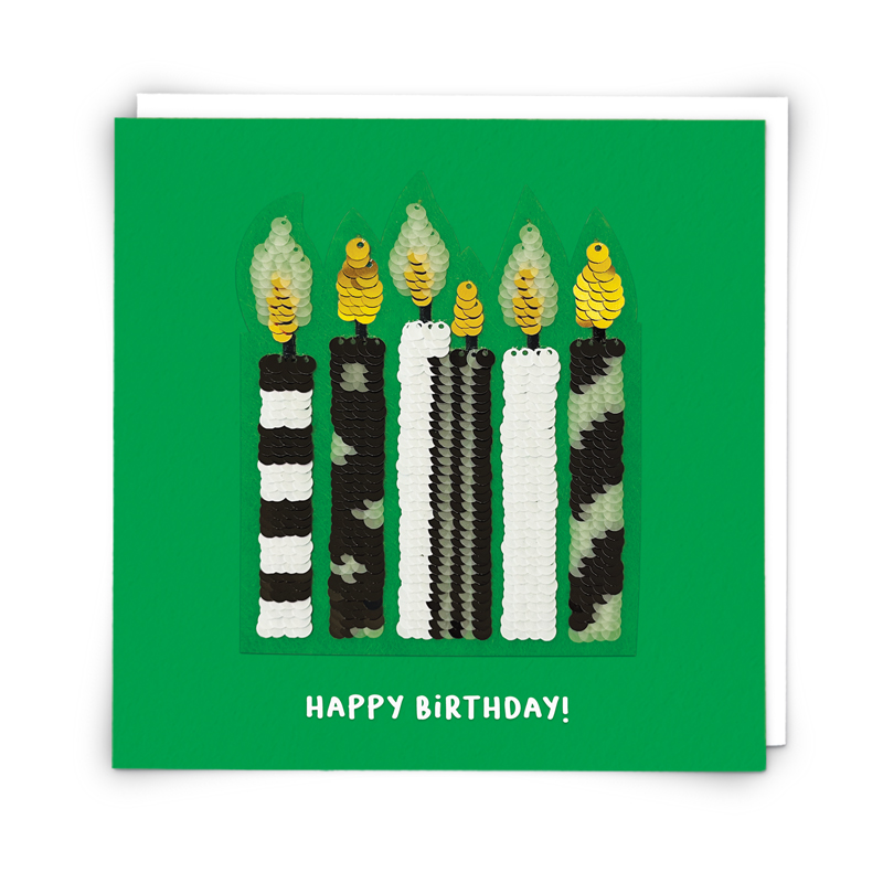 redback sequin cards