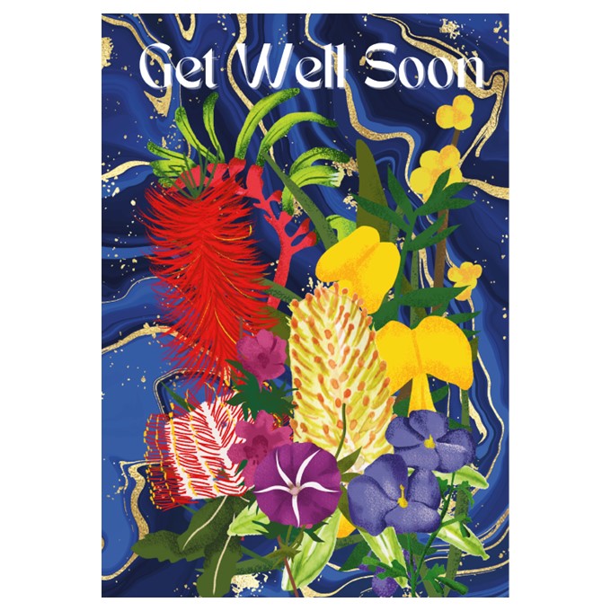 Wholesale Get Well Soon Card G2 - Wish & Tell - Fieldfolio