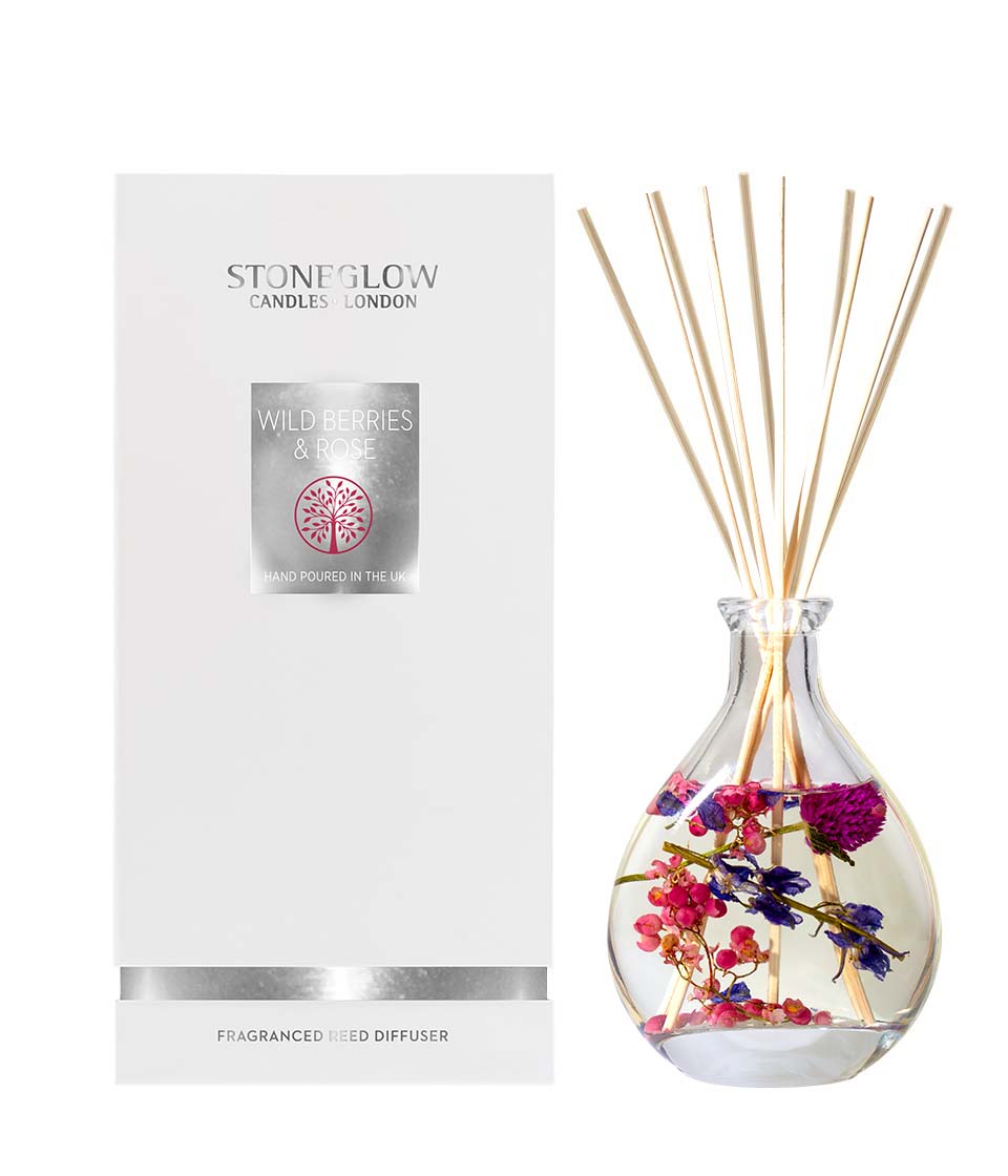 Wholesale Nature's Gift - Wild Berries & Rose Reed Diffuser - French & Flicker - Fieldfolio