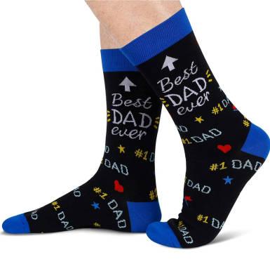 Wholesale Best Dad Ever Socks - Sockable - Fieldfolio