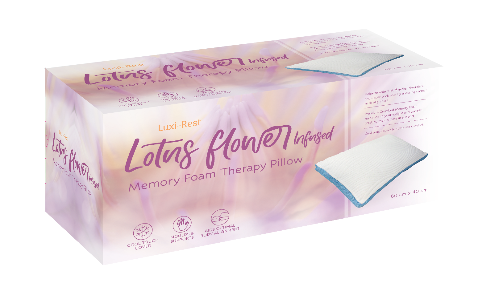 Wholesale Memory Foam Pilow - Lotus Flower Essence Infusion -Odyssey ...