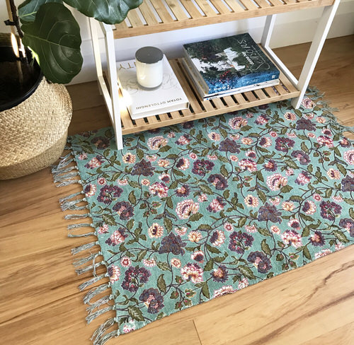 Wholesale Aqua Lily Chenille Mat-Floressents - Blazing Daisy Limited ...