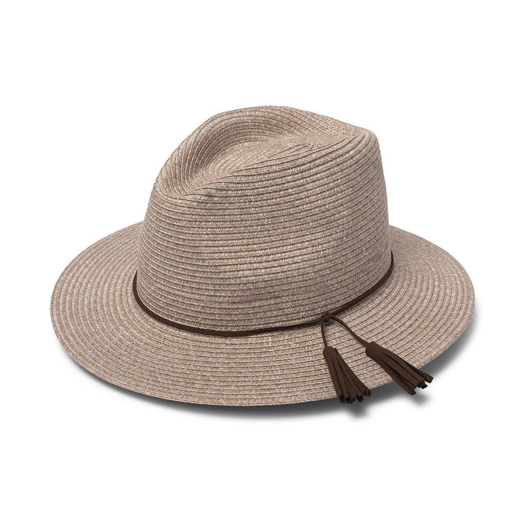 Wholesale EV430A WHEAT (M/L) 58cm ROSEBUD FLEXIBRAID® FEDORA HAT ...