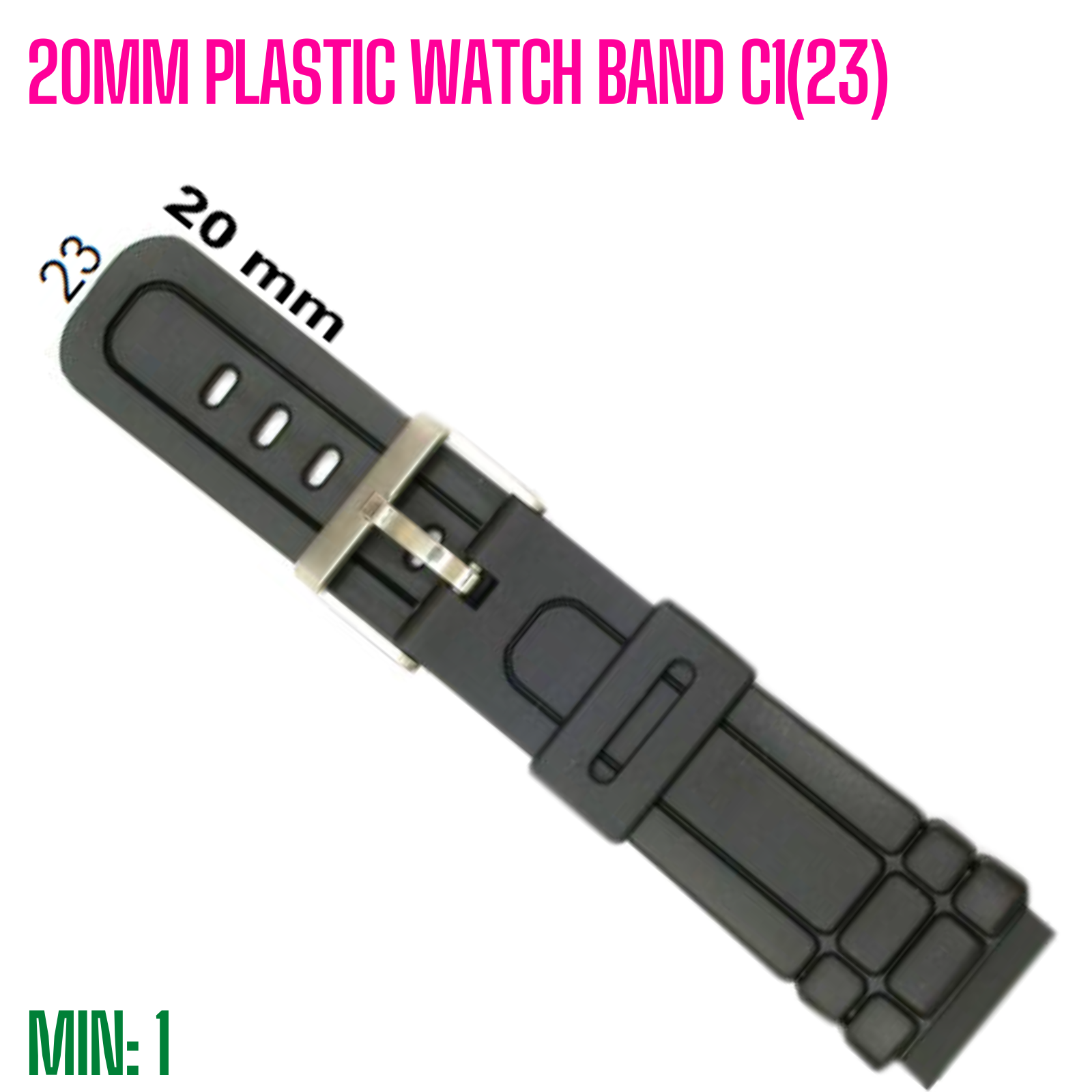 Wholesale WB-C1(23) - PLASTIC WATCH BANDS - Top Horizon P/L ...