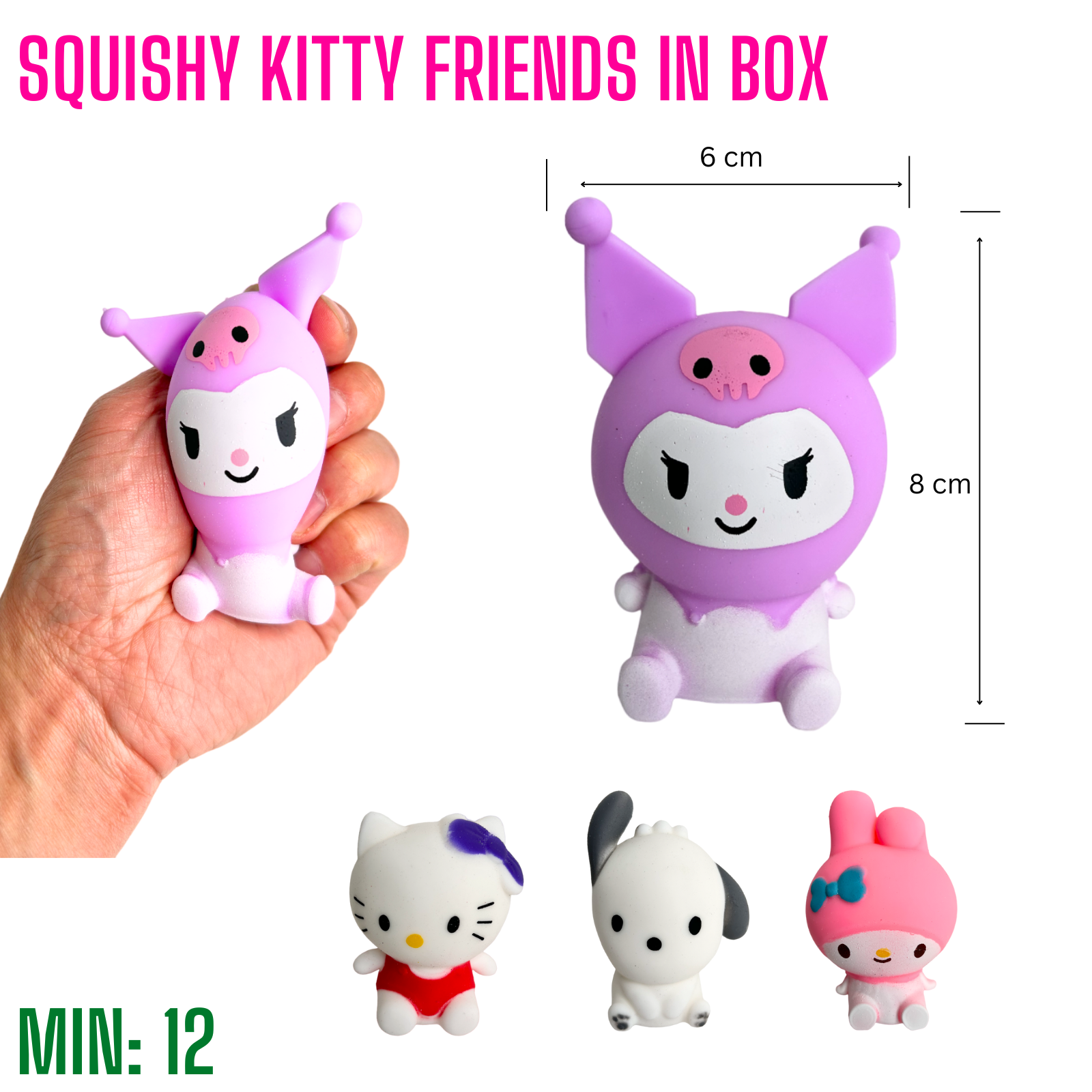Wholesale SQUISHY KITTY FRIENDS IN BOX - Trio Horizon (Formerly Top ...