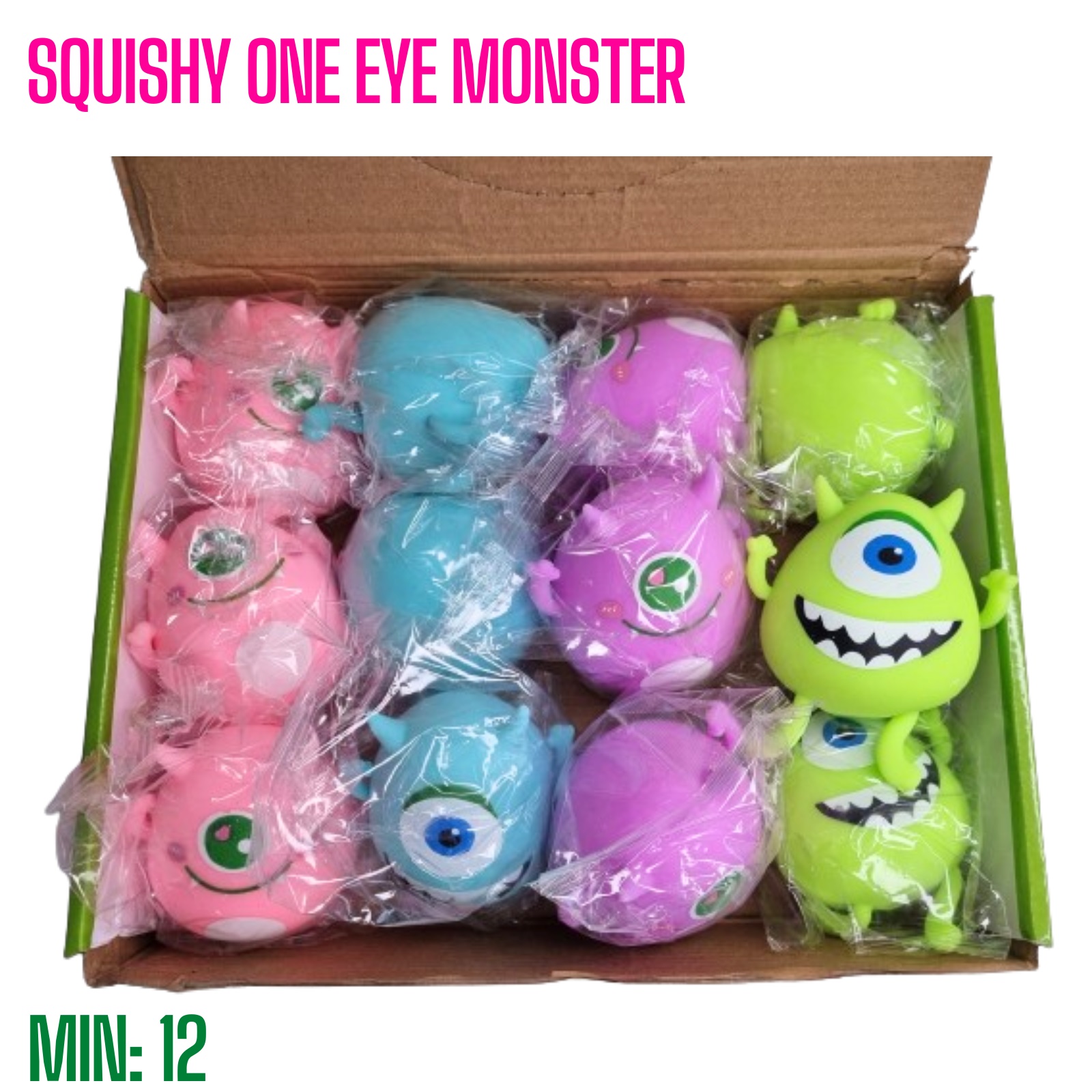 Wholesale SQUISHY ONE EYE MONSTER - Trio Horizon (Formerly Top Horizon ...