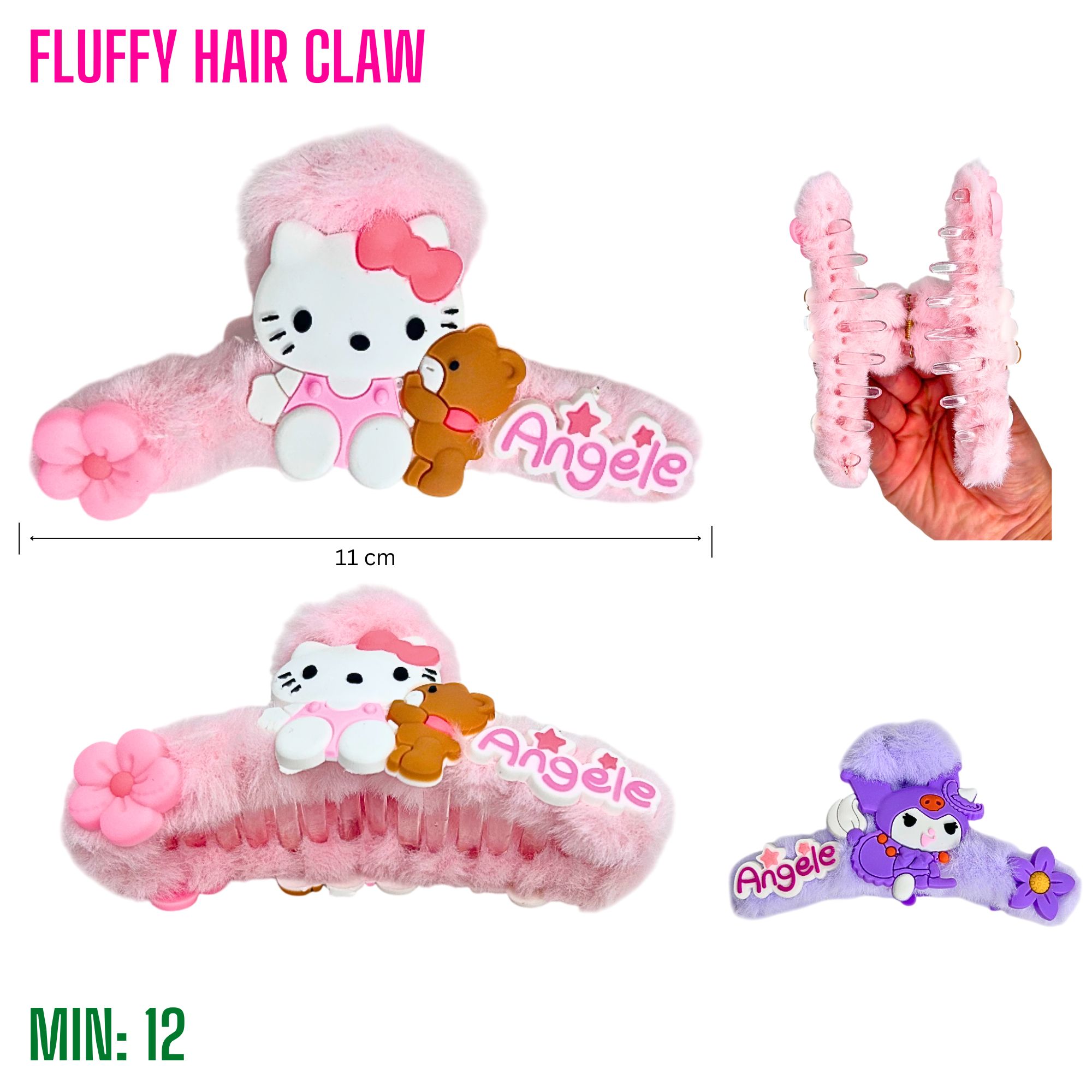 Wholesale MI-FLUFFYCLAW - Fluffy Hair Claw - Top Horizon P/L - Wholesaler/Importer - Fieldfolio