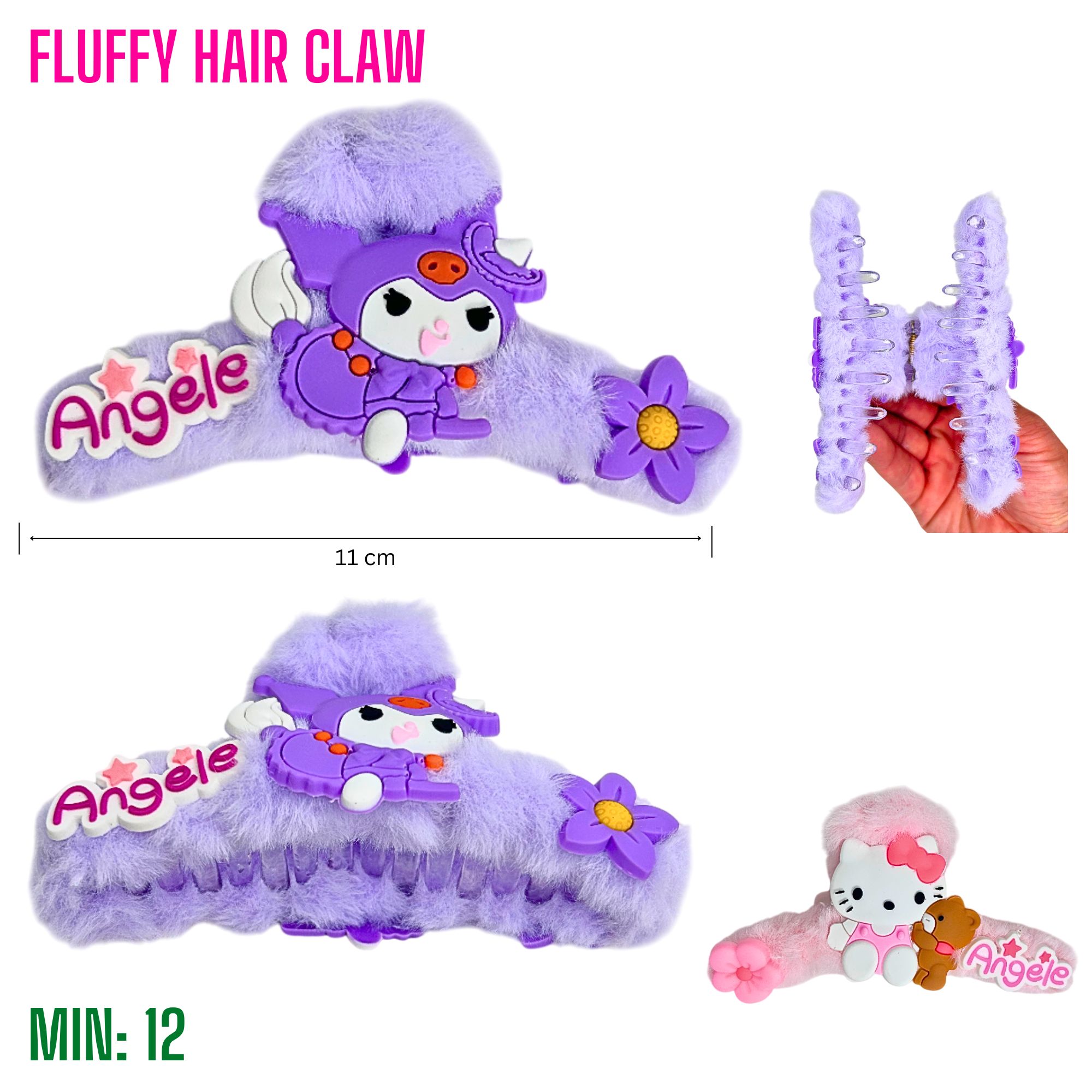 Wholesale MI-FLUFFYCLAW - Fluffy Hair Claw - Top Horizon P/L - Wholesaler/Importer - Fieldfolio