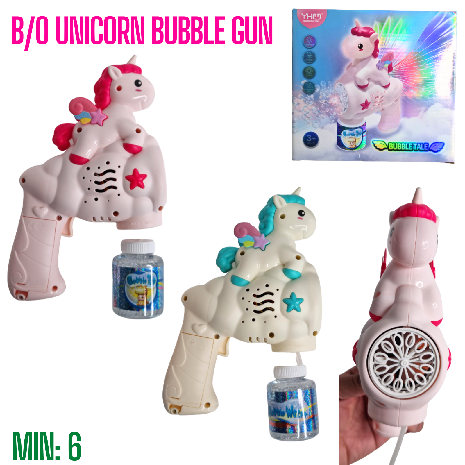 Wholesale B/O UNICORN BUBBLE GUN - Top Horizon P/L - Wholesaler ...