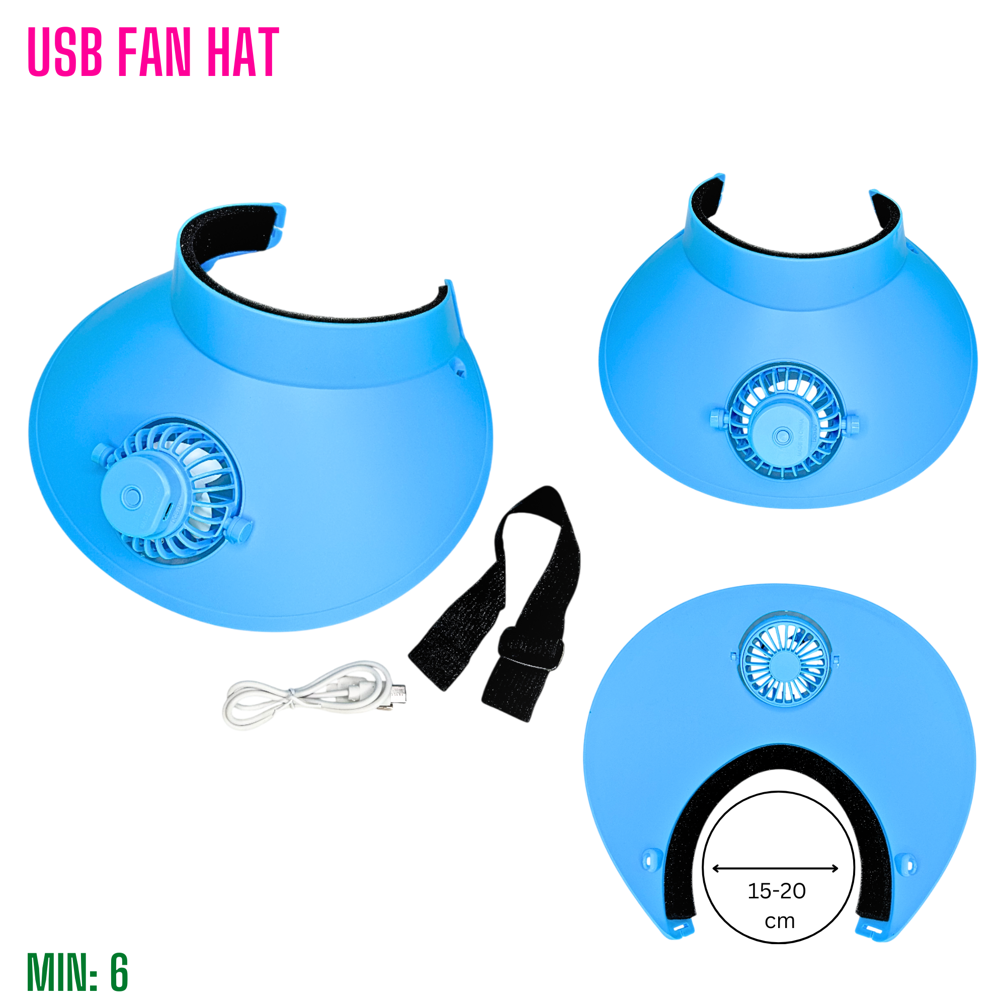 Wholesale MI-HATFAN - USB Hat Fan - Top Horizon P/L - Wholesaler ...
