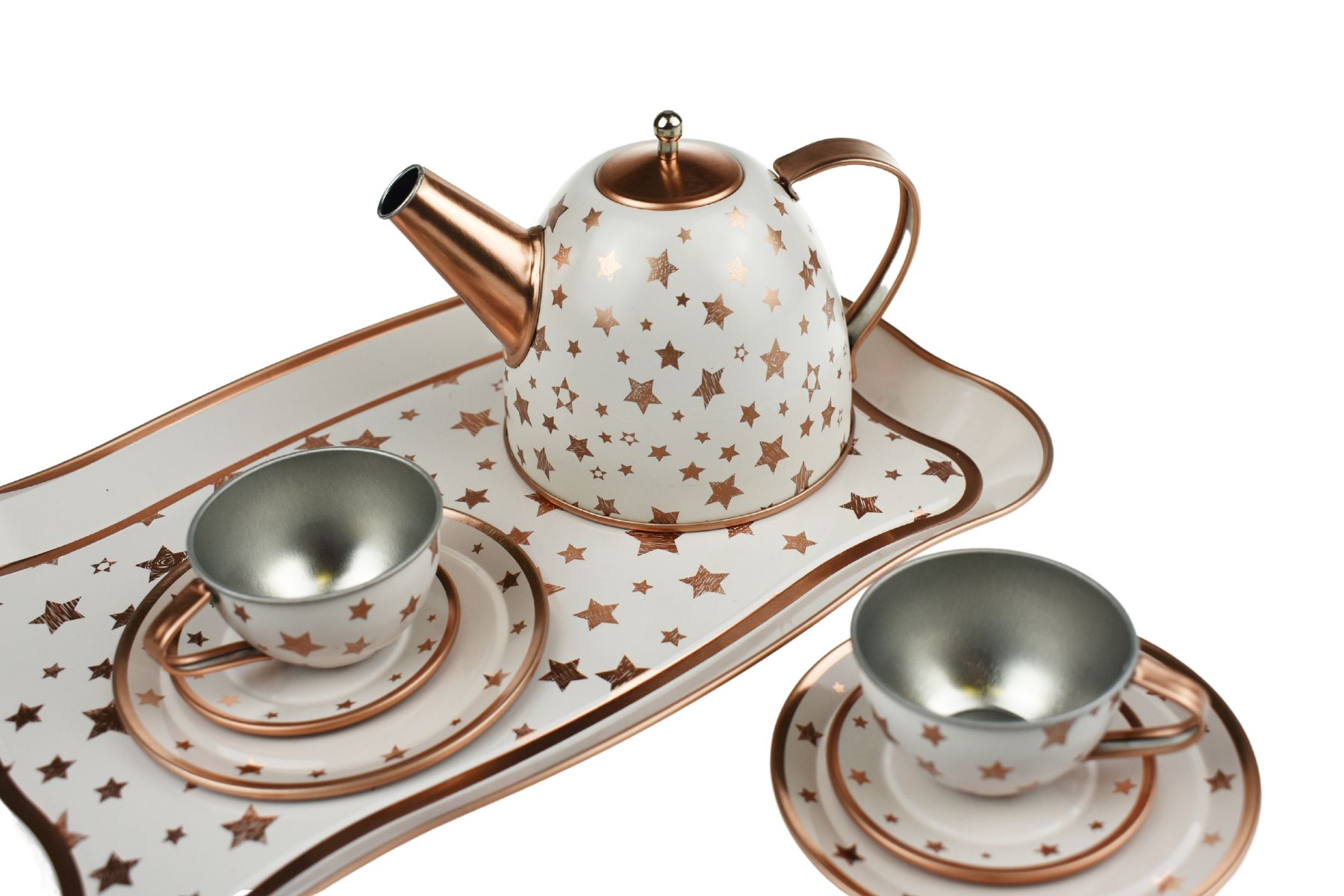 Wholesale GOLD STAR TIN TEA SET IN SUITCASE - Eleganter Australia Pty ...