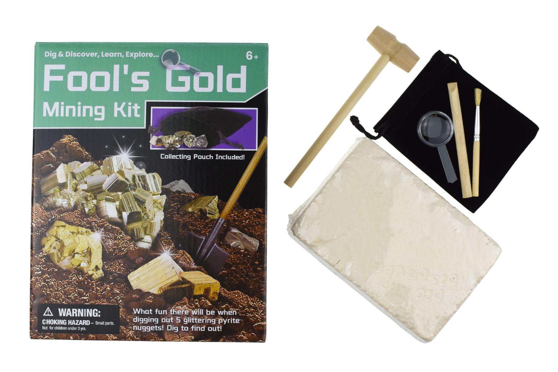 Wholesale DIG & DISCOVER FOOL'S GOLD MINING KIT - Eleganter Australia ...