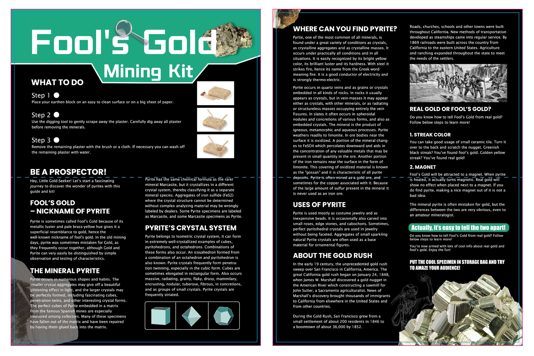 Wholesale DIG & DISCOVER FOOL'S GOLD MINING KIT - Eleganter Australia ...