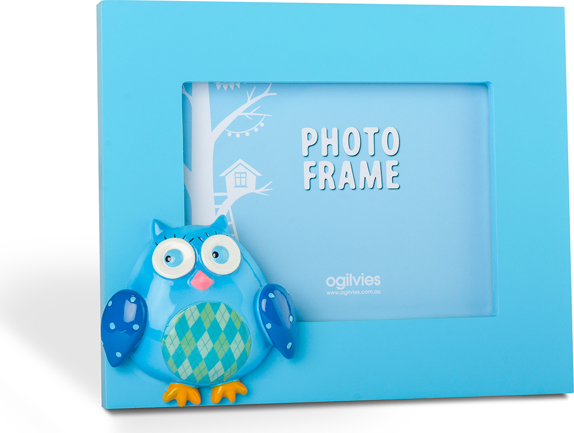 Wholesale Ollie & Friends Photo Frame - Blue Owl - Ogilvies - Luxury ...