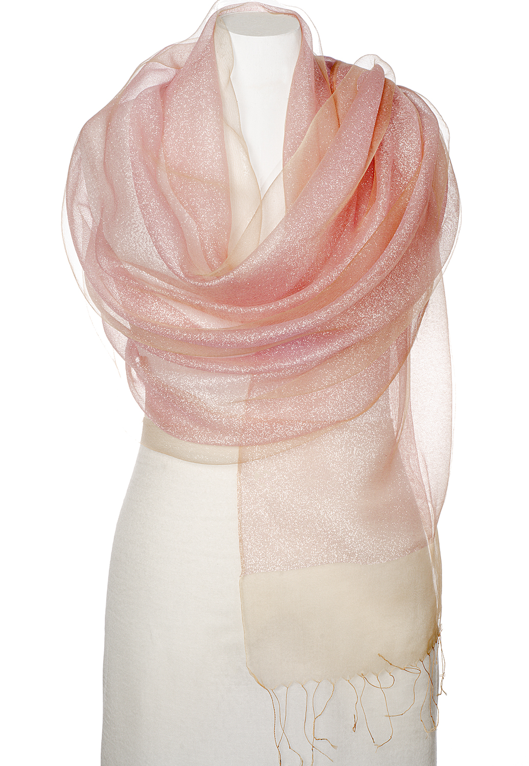 Wholesale Shimmer Scarf Wrap - Blush - Ogilvies - Luxury Australia ...