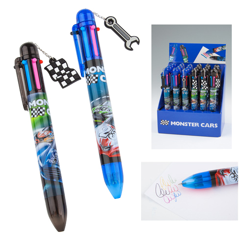 Wholesale Monster Car Ball Pen 6 Colour - Prestige Trenz International ...