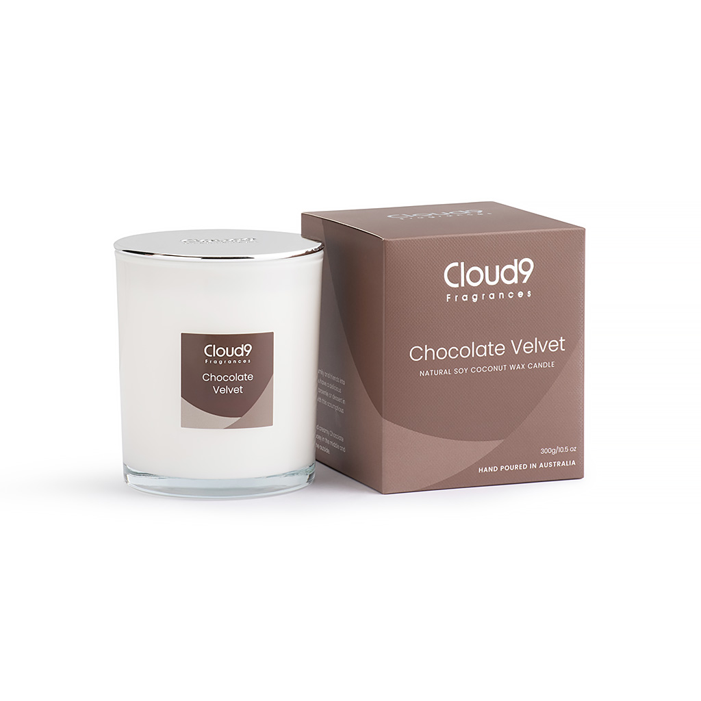 Wholesale Chocolate Velvet Candle - Cloud Nine Fragrances - Fieldfolio