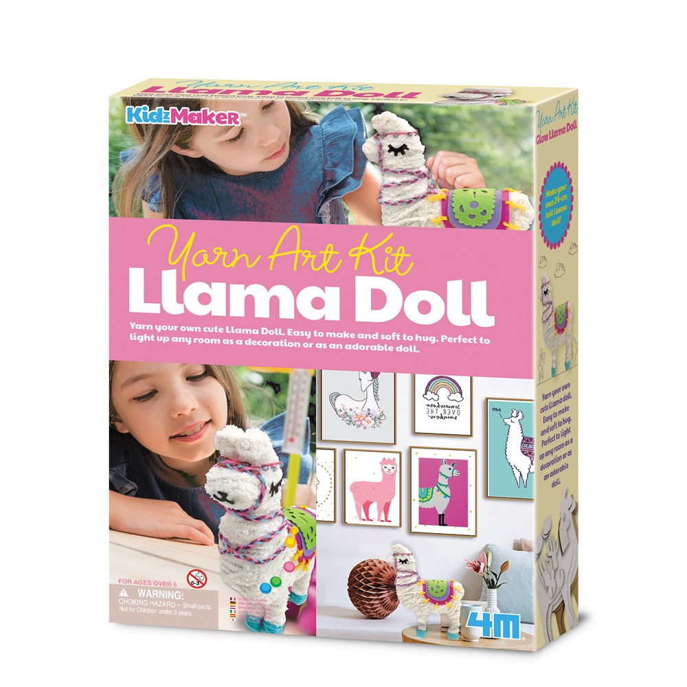 Wholesale 4M - KidzMaker - Make Your Own Llama Doll - Johnco - Fieldfolio